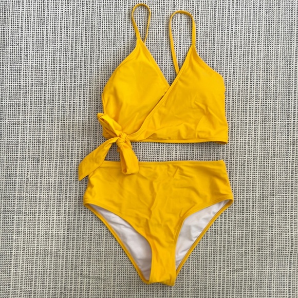 Swim | Yellow Two Piece Swimsuit | Poshmark